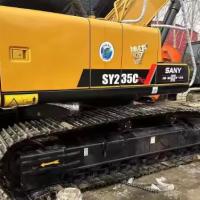 China 128.5 Sany235C Digger Machine Used 25ton Excavator Sany135C Sany215C Sany155C Year 2022 for sale
