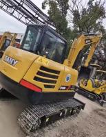 China Good SanySY60C Second Hand Digger with 0.28 Bucket Capacity and 5780 KG Machine Weight for sale
