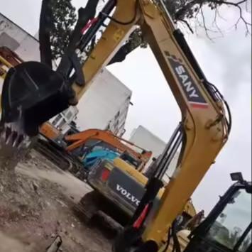 China Good Sany SY60C Hydraulic Crawler Excavator Second Hand Digger with 4JG1 Engine for sale