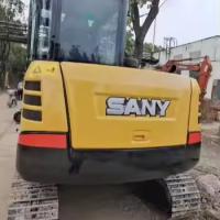 China Used SanySY60C Hydraulic Crawler Excavator Second Hand Digger 5780 KG Machine Weight for sale