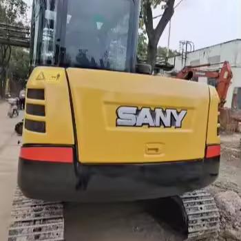 China Used SanySY60C Hydraulic Crawler Excavator Second Hand Digger 5780 KG Machine Weight for sale