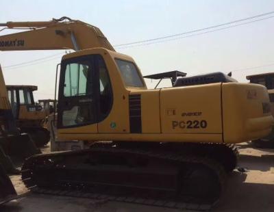 China Used Japan 22 Tons Excavators PC220-6 Second Hand Komatsu Excavator with 1CBM Bucket for sale