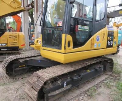 China Original Hydraulic Valve Secondhand KOMATSU PC110 Crawler Excavator 65KW at Affordable for sale