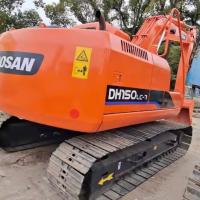 China Used DOOSAN DH150LC-7 Excavator with 0.75 Bucket Capacity and 13900 Operating Weight for sale