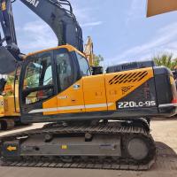 China 215000 kg Hyundai 220 Crawler Hydraulic Secondhand Machine with 1.2M³ Bucket Capacity for sale