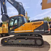 China 215000 kg Hyundai 220 Crawler Hydraulic Secondhand Machine with 1.2M³ Bucket Capacity for sale