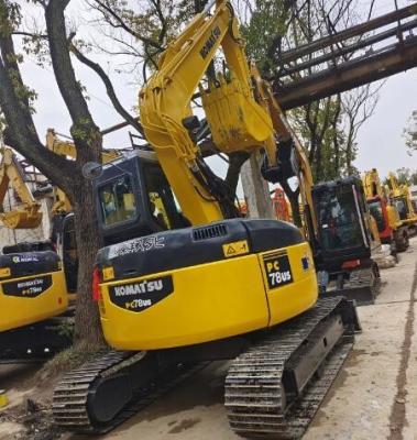 China Good Condition Komatsu PC78US Excavator 0.34CBM Bucket Capacity Original Hydraulic Pump for sale
