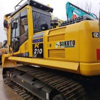 China Used Komatsu PC210 Excavator PC210LC 21ton with Komatsu SAA6D102E-2 Engine from Japan for sale
