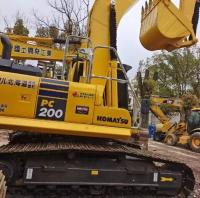 China 20 Tons Used Hydraulic Crawler Excavator komatsu pc200-8 with Original Hydraulic Valve for sale