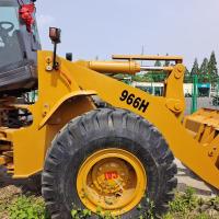 China Cat 966h Wheel Loader Used Caterpillar 966 6ton Payloader in Shanghai USA Made 99% for sale