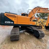 China 22000 kg Machine Weight HYUNDAI R220W-9S in Shanghai with ORIGINAL Hydraulic Cylinder for sale