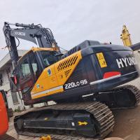 China Korea Original Hyundai 220lc-9s Secondhand 20TON Excavator for Construction in Korea for sale