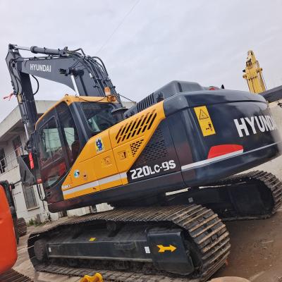 China Korea Original Hyundai 220lc-9s Secondhand 20TON Excavator for Construction in Korea for sale