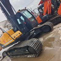 China 20 Ton Operating Weight Used Korea Hyundai 215LC-9 Excavator with TRACK SHOES from Japan for sale