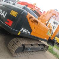 China High Operating Efficiency South Korea 22 Ton Used Hyundai 220 Excavator R220LC-7 for sale