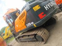 China High Operating Efficiency South Korea 22 Ton Used Hyundai 220 Excavator R220LC-7 for sale