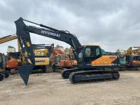 China Hyundai 225 Medium Digger Used Crawler Excavator for Machinery Repair Shops 22000 kg for sale