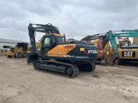 China Hyundai 225 Medium Digger Used Crawler Excavator for Machinery Repair Shops 22000 kg for sale