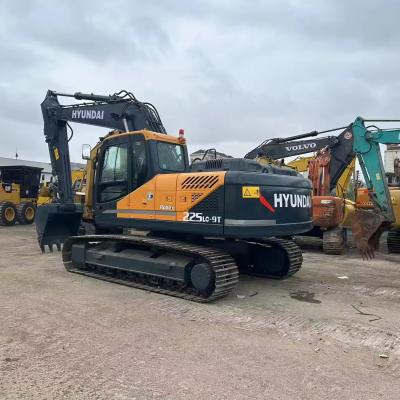 China Hyundai R220LC-9S 220 225 Used Excavator R140 R225 Digger for Building Material Shops for sale