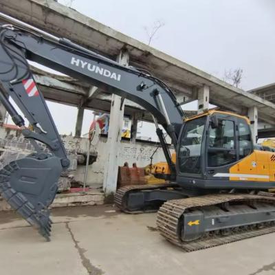 China 22 Ton Hyundai 225 Excavator Maximum Digging Depth 6810MM for Building Material Shops for sale