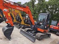 China Second-hand Original Paint Hitachi ZX55 ZX50 ZX60 ZX70 ZX75 EPA Engine Hydraulic Excavator for sale