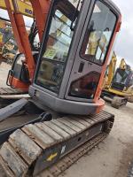 China Used Hitachi ZX55 ZX50 ZX60 ZX70 ZX75U Excavator EPA Engine Original Paint 2800 Hours for sale