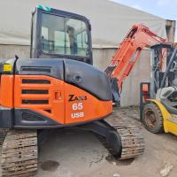 China Good Performance Used Hitachi ZAXIS65 Excavator in Shanghai ORIGINAL Hydraulic Cylinder for sale