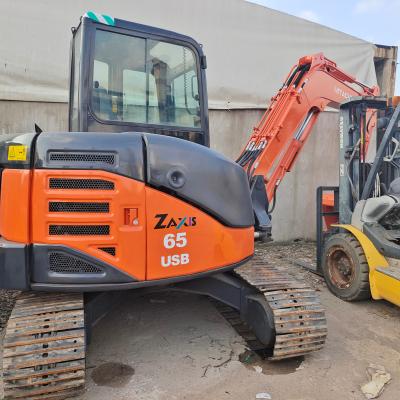 China Good Performance Used Hitachi ZAXIS65 Excavator in Shanghai ORIGINAL Hydraulic Cylinder for sale