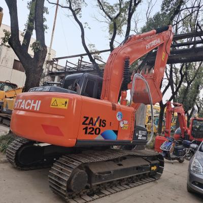 China 12 Ton Hitachi Zx120 Excavator with 4000 Working Hours and ORIGINAL Hydraulic Cylinder for sale