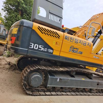 China Hyundai305 Hyundai220 Hyundai 305LC-9t Hydraulic Excavators Max Digging Radius 3010MM for sale