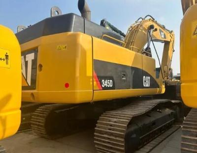 China 303KW Used CAT345D Excavator Secondhand CAT345D 45 Ton Large Hydraulic Crawler Digger for sale