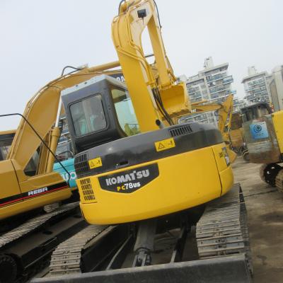 China Used Komatsu PC78US Excavator with Original Hydraulic Valve 28.5KW in Good Condition for sale