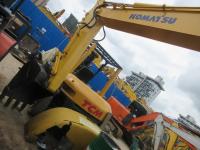 China Japan Original Komatsu PC60-7 PC55MR Mini Excavator 20 Tons with 0.37CBM Bucket Capacity for sale