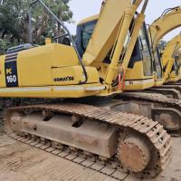 China Komatsu PC160-7 Crawler Excavator with 890 Working Hours and 16300kg Operating Weight for sale