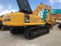 China Used Komatsu PC350-7 Excavator in Japan with Original Hydraulic Valve and Track Shoes for sale