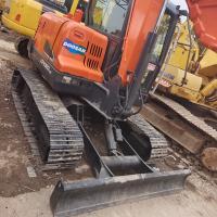 China Doosan DX60 DX60-9 Mini Excavator with 0.7 Bucket Capacity and 15000 Operating Weight for sale