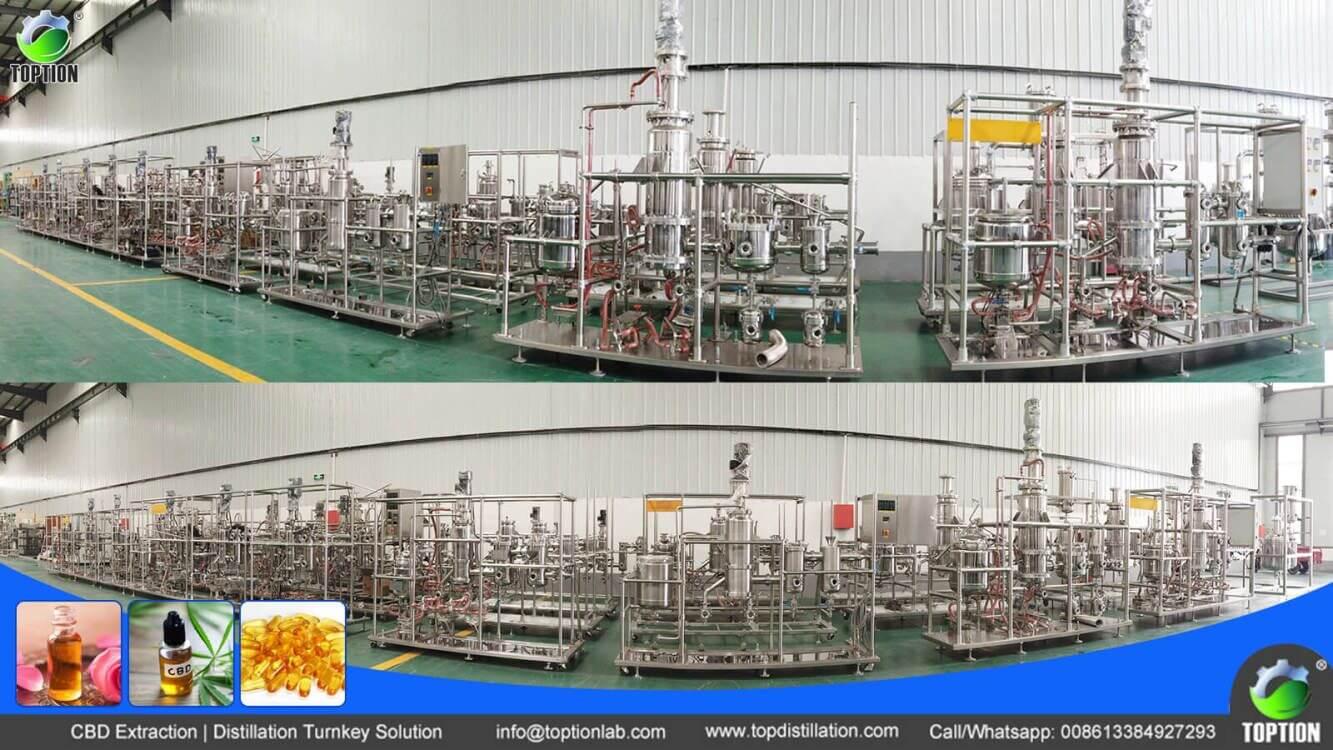 Molecular distillation