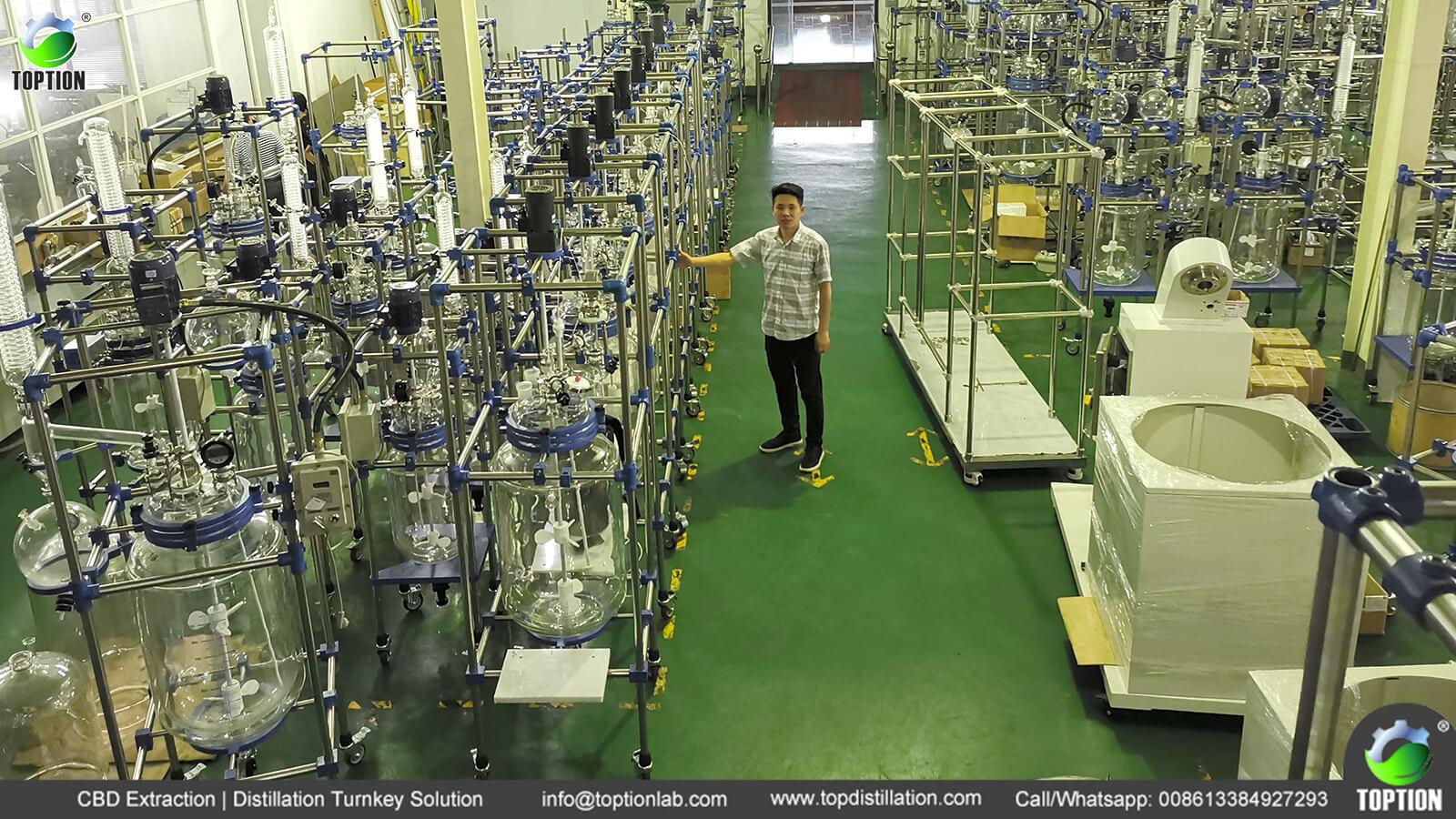 chemical glass reactor