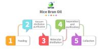 China Rice Bran Oil Molecular Distillation SS Vacuum Distillation Equipment for sale