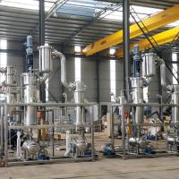 China UL Certified Thin Film Evaporator TOPTION Wiped Film Evaporation for sale