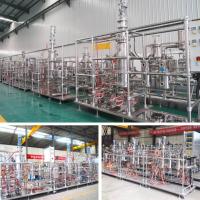 China OEM Wiped Film Evaporator TOPTION Industrial Essential Oil Extraction Machine for sale