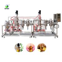 China 100L Wiped Film Evaporator 316L Stainless Steel Essential Oil Distiller for sale
