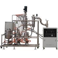 China CE ISO Wiped Film Evaporator TOPTION Essential Oil Distiller Machine for sale