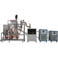 China CE ISO Wiped Film Evaporator TOPTION Essential Oil Distiller Machine for sale
