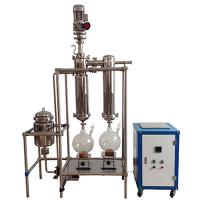 China 30L-200L Wiped Thin Film Evaporator Herbal Distillation Equipment for sale