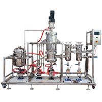 China 30L Jacketed Tank Wiped Film Evaporator Molecular Distillation System for sale