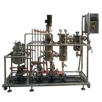 China Toption 3L Wiped Film Evaporator Lab Molecular Distillation Equipment for sale