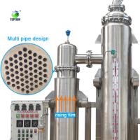 China CIP Rising Film Evaporator Toption China Stainless Steel Evaporator for sale