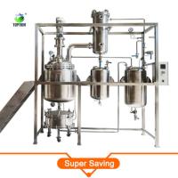 China Jacketed Crystallization Reactor Glass & Stainless Steel Reactor PLC Or PID Control for sale