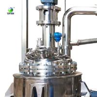 China Decarboxylation Reactor TOPTION Glass & Stainless Steel Reactor for sale